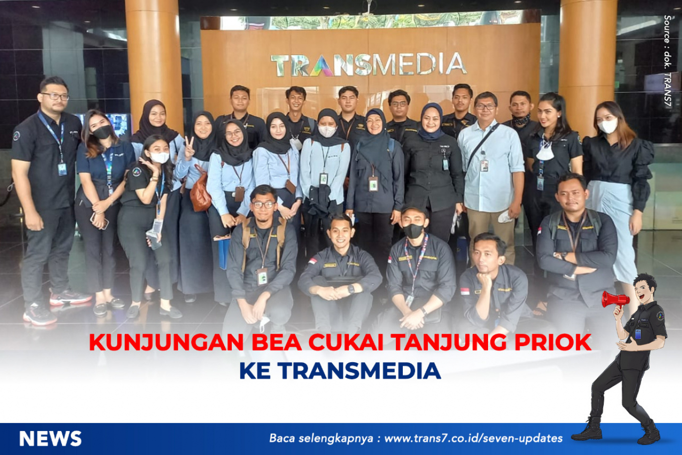 TRANS7 | Kunjungan Bea Cukai Tanjung Priok Ke TRANSMEDIA TRANS7 | Kunjungan Bea Cukai Tanjung Priok Ke TRANSMEDIA